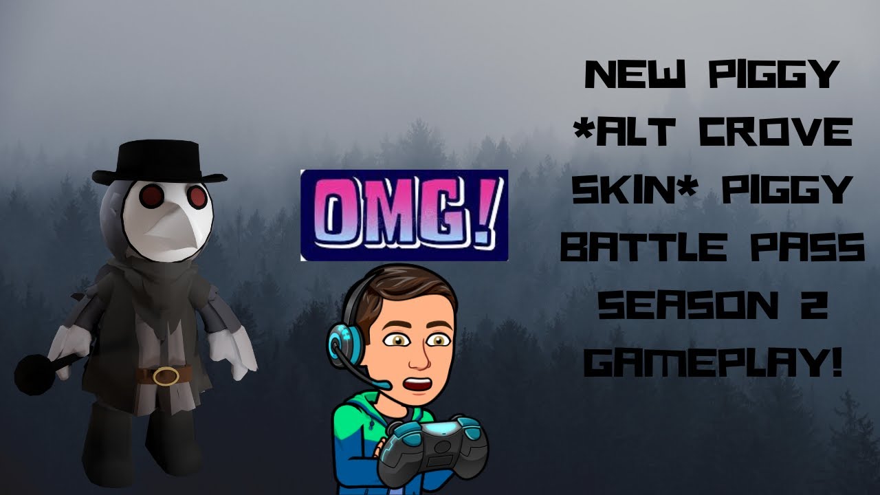 *NEW* ALT CROVE SKIN GAMEPLAY + JUMPSCARE (Battle-pass skin) in Piggy ...