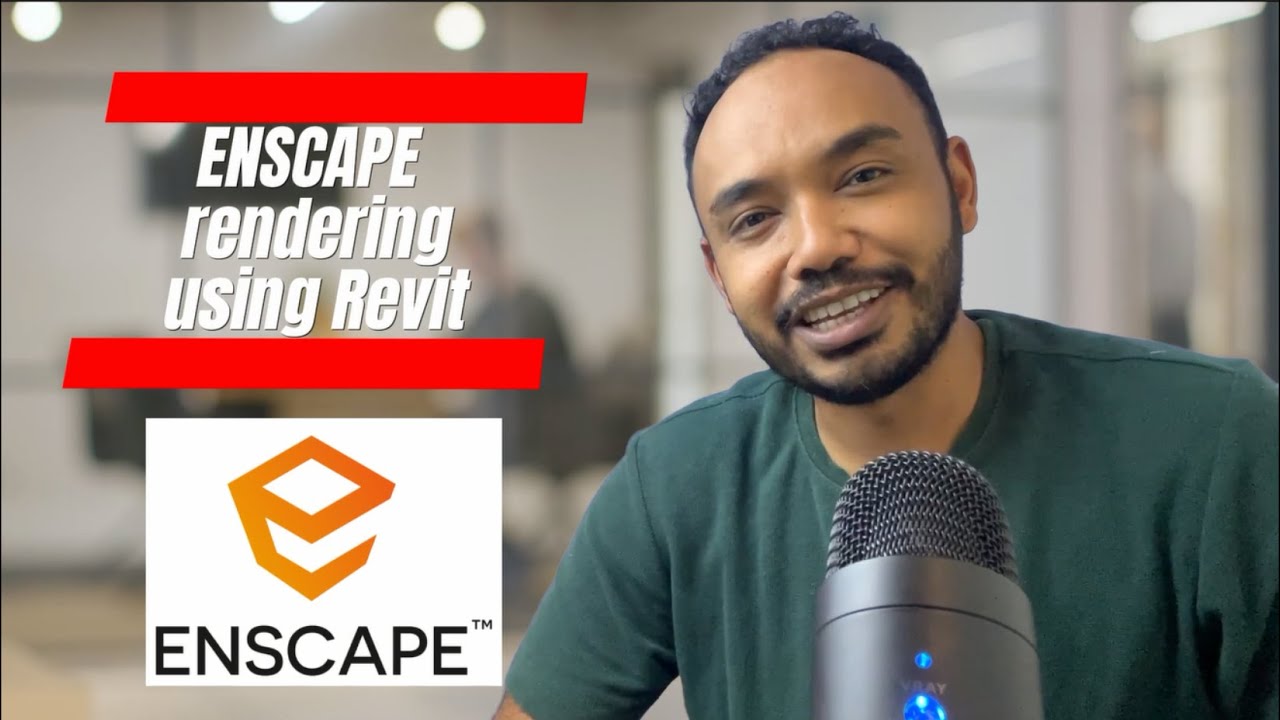 Rendering using Enscape for revit - YouTube