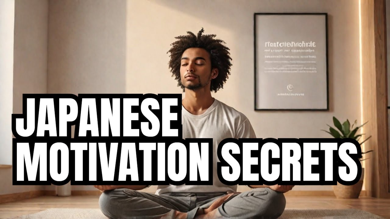 Here Are 6 Japanese Techniques To Overcome Laziness! #motivation # ...