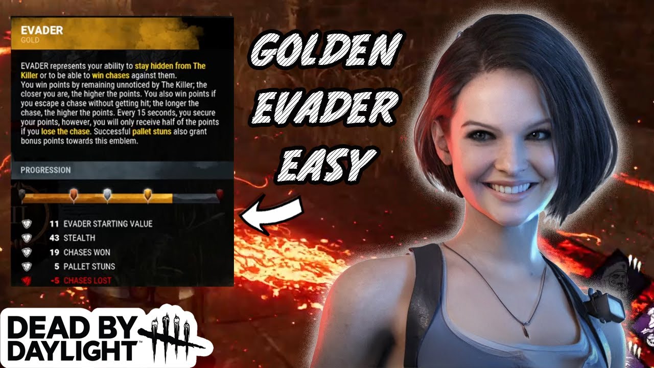 How to get golden evader emblem easily in Dead By Daylight - YouTube