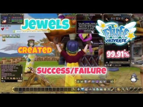 Flyff Universe - How To Create Jewels Diamond - Using All 120 Weapon ...