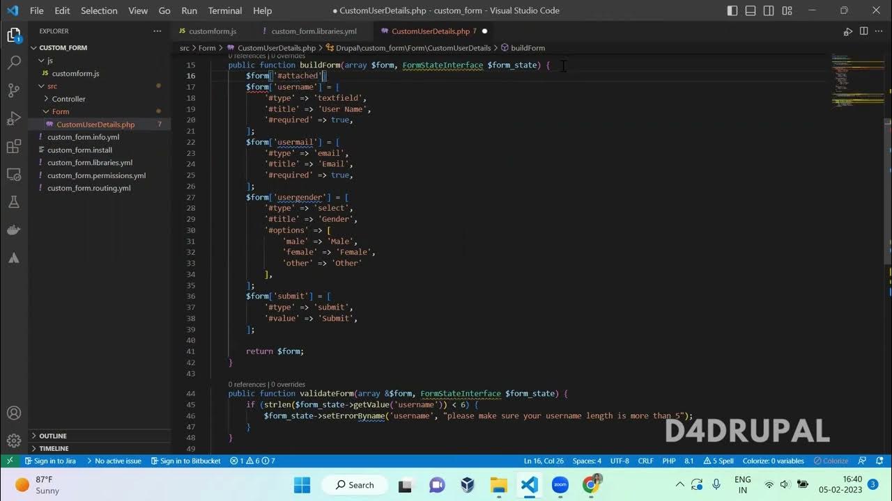 Include Library Into Your Custom Module In Drupal 9 Drupal 10 Drupal 8 Librariesyml
