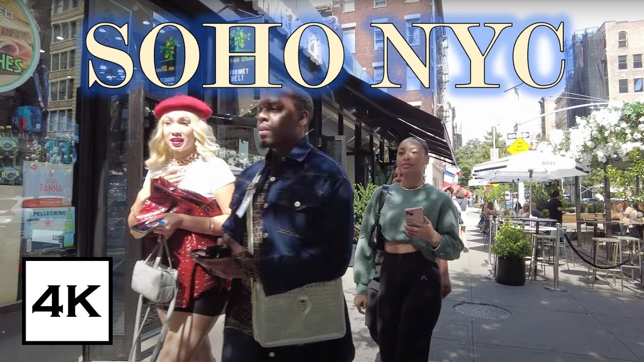 SoHo New York City 4K HDR Walking Tour | Uncovering Manhattan’s Trendy ...