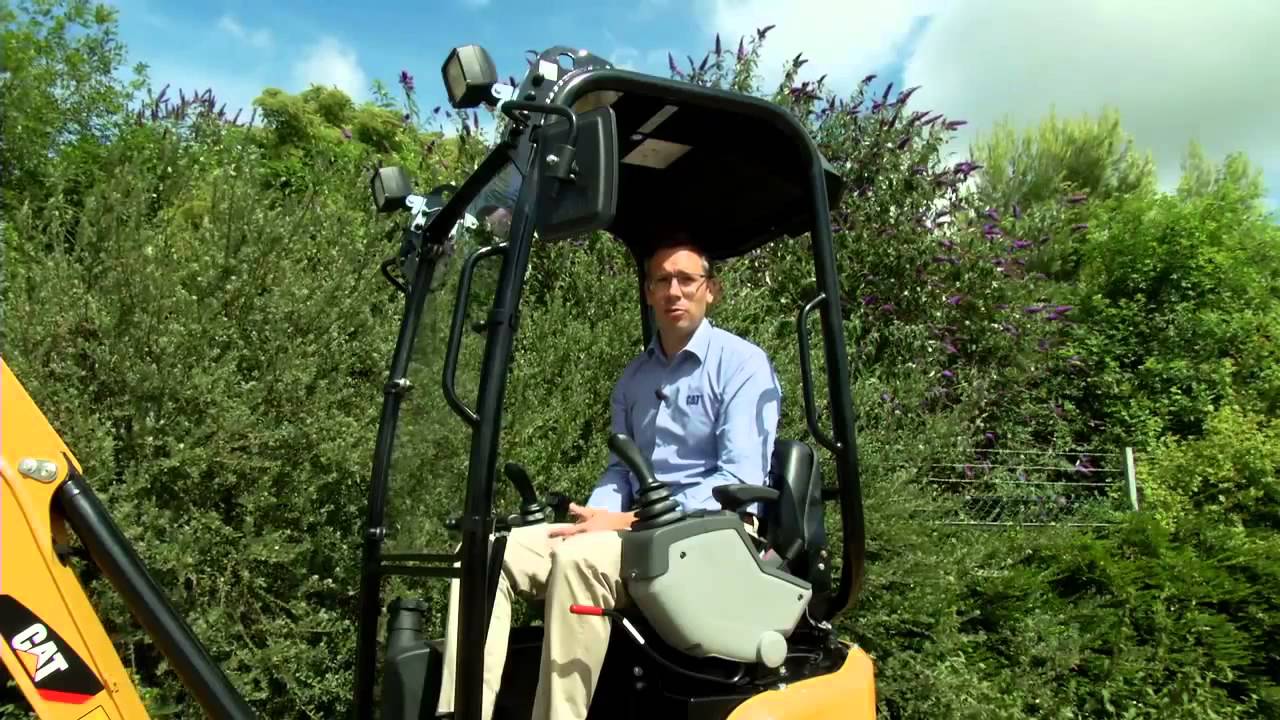 CAT 301 7D CR Mini Excavator Overview - YouTube