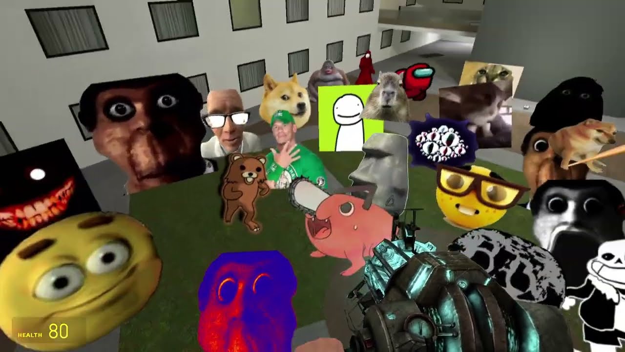 Too Much Nextbots ON GMOD $5500 ! FLIPPED OVER - YouTube