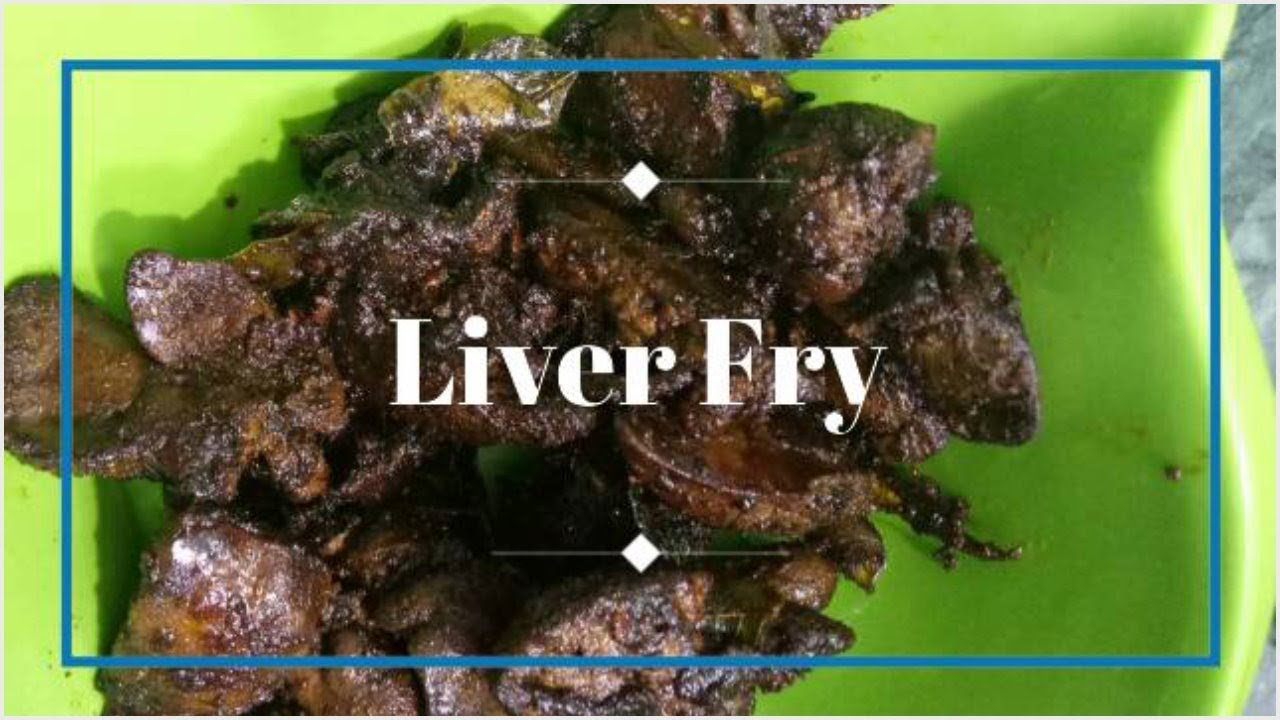 Chicken liver fry quick and easy-chicken liver recipe || pan fried ...