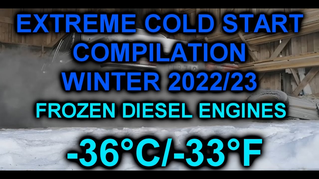 [SEASON 3] EXTREME HARD DIESEL COLD START compilation | -36*C | s.3ep.2 ...