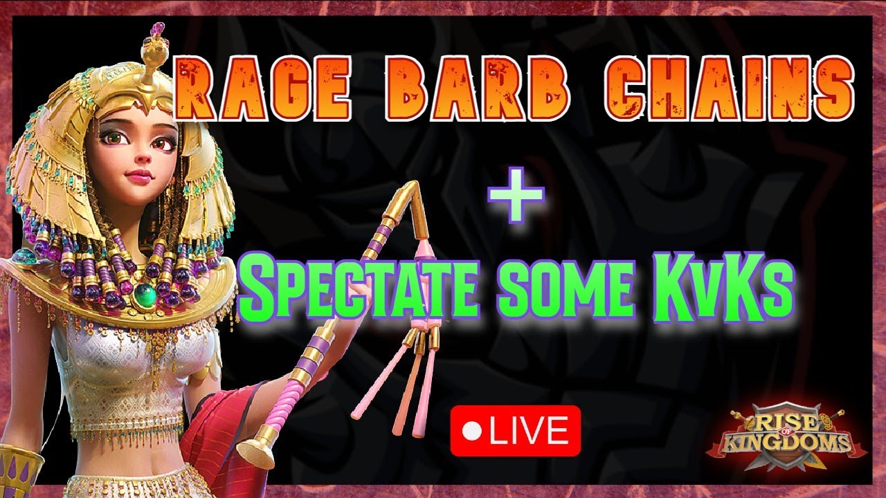 Spectate 8 Imperium KvK | Rage Barb Chaining | Happy Birthday ...