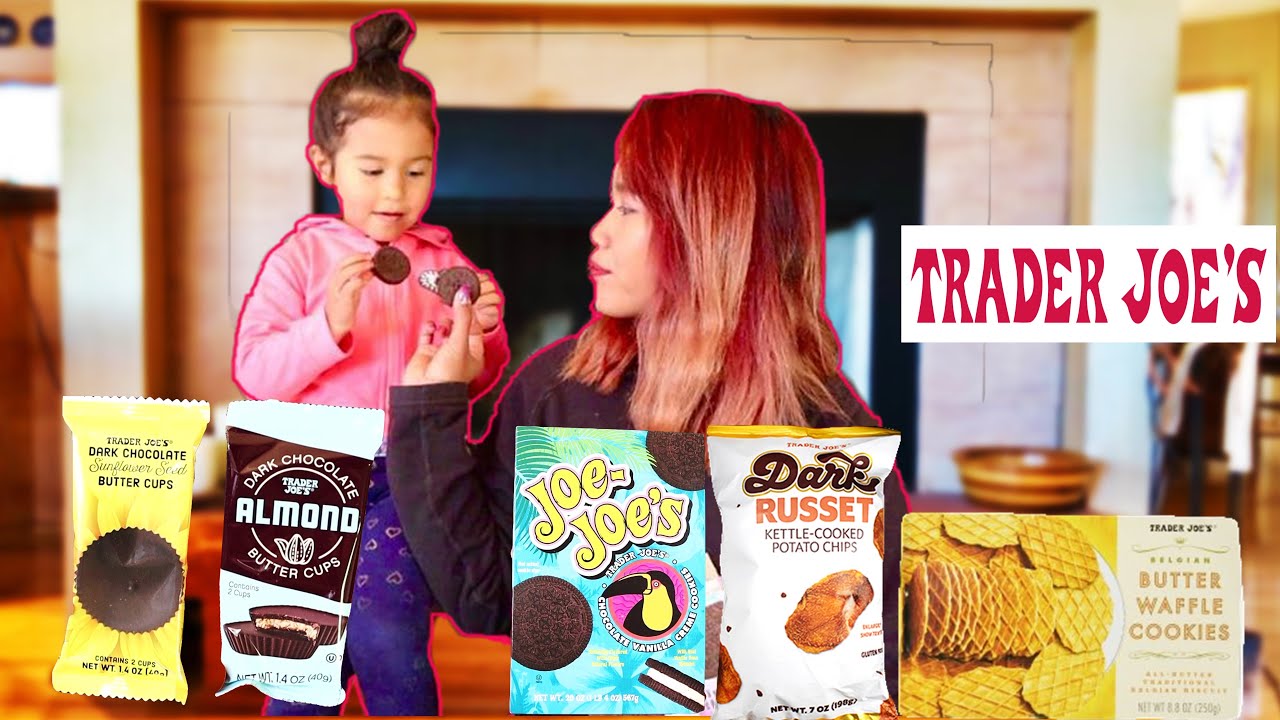 Trader Joe's Snacks | JuJu First Time Trying These Snacks - YouTube