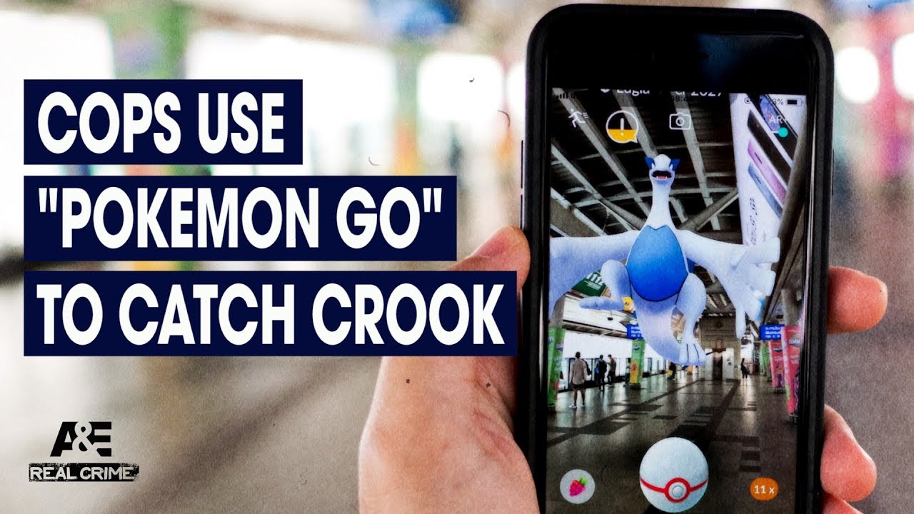 Real Crime: Cops Use Pokemon Go to Catch Crook | A&E - YouTube