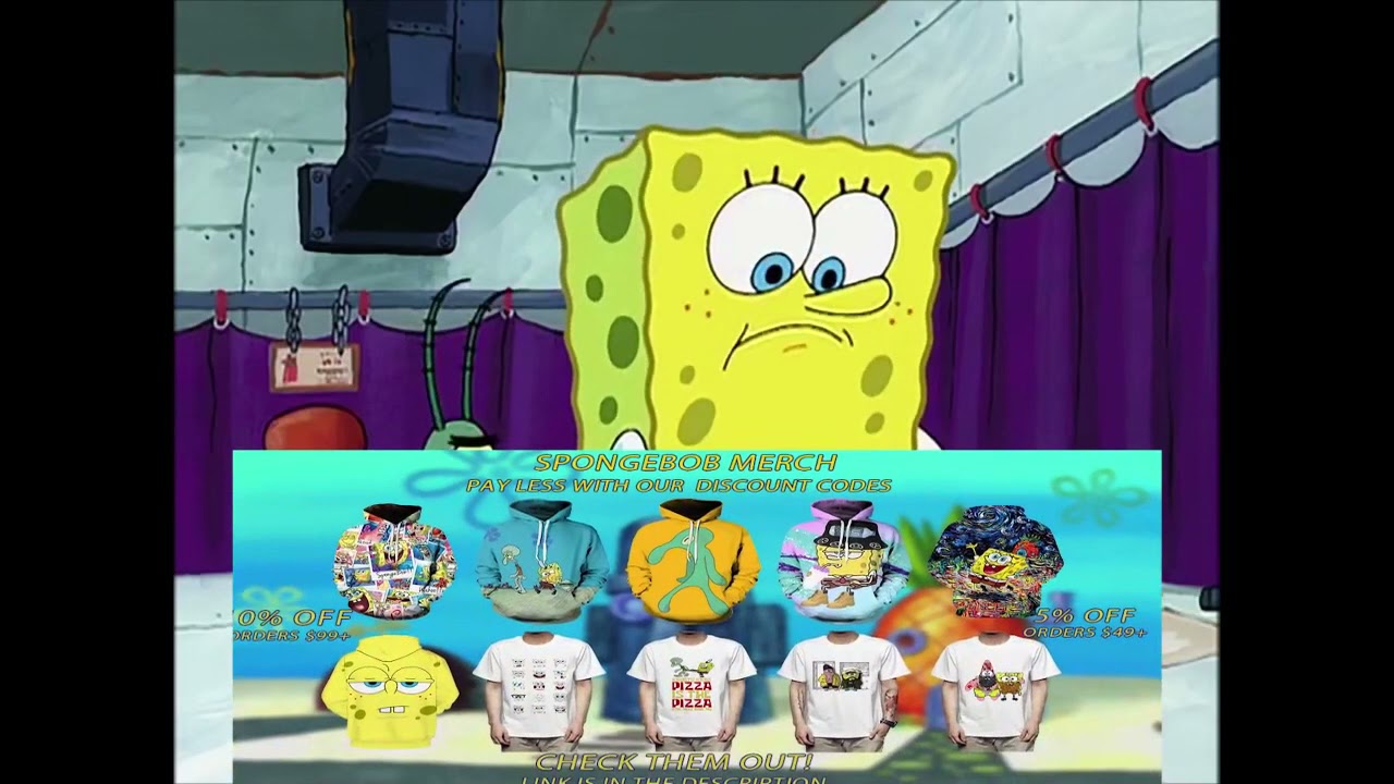SpongeBob Trying to Pick Up the Formula for 10 Hours (20fadhil Reupload ...