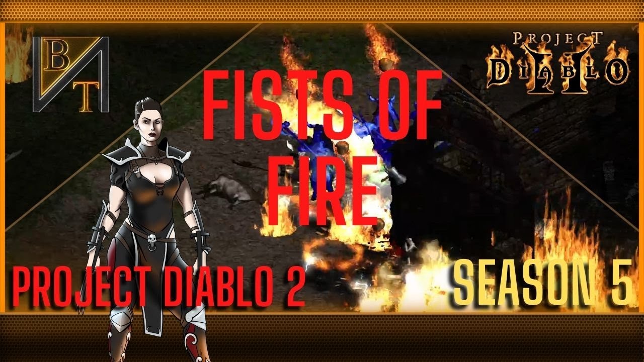 Project Diablo 2 Fists Of Fire Assassin Guide | Season 5 - YouTube