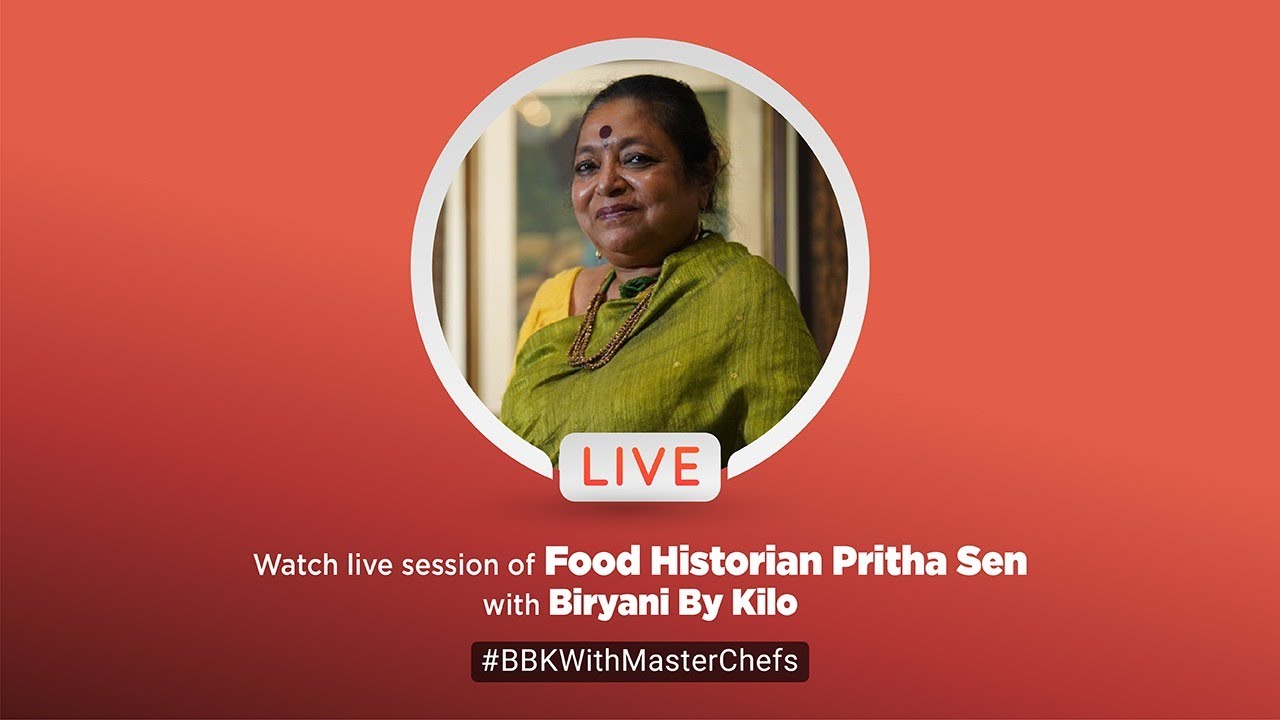 Wonderful Insta Live Chat with Food Historian Pritha Sen - Biryani by ...