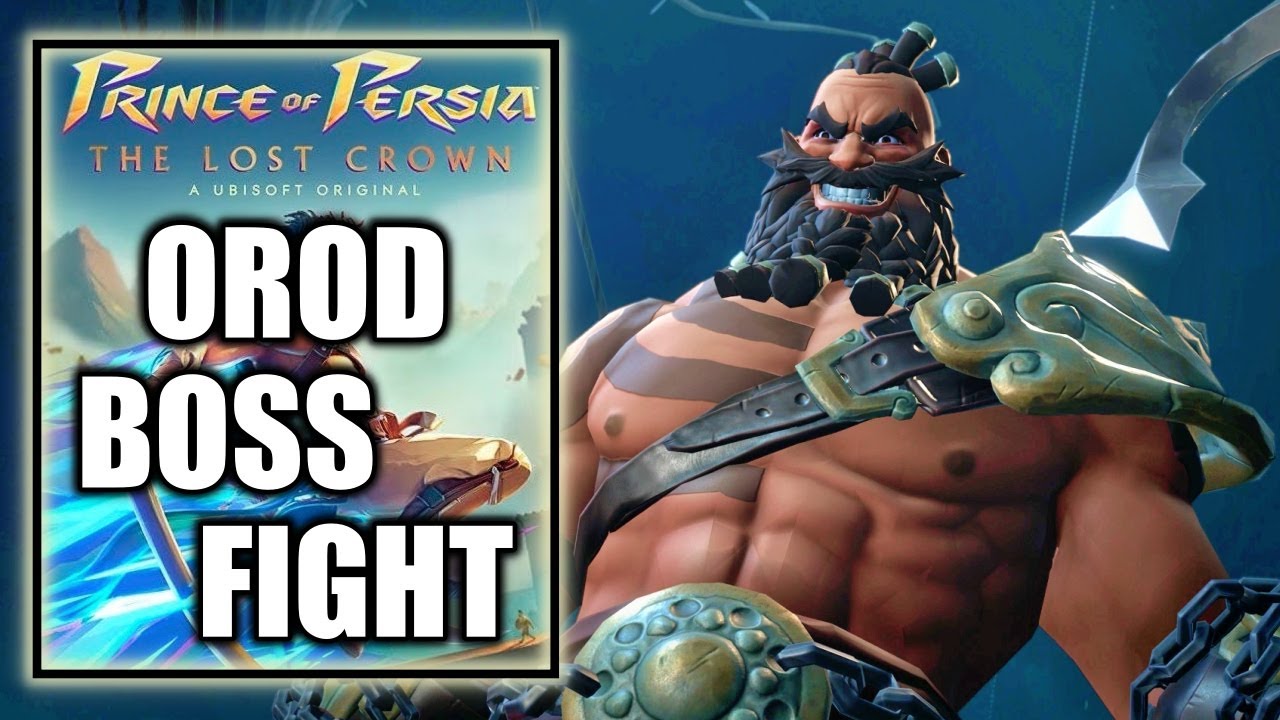 Prince of Persia The Lost Crown - Orod Boss Fight - The Storm Master ...
