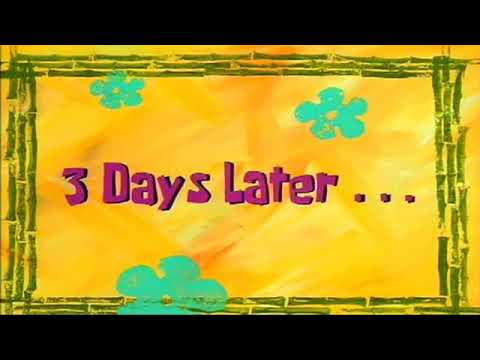 3 days later spongebob#card1 - YouTube