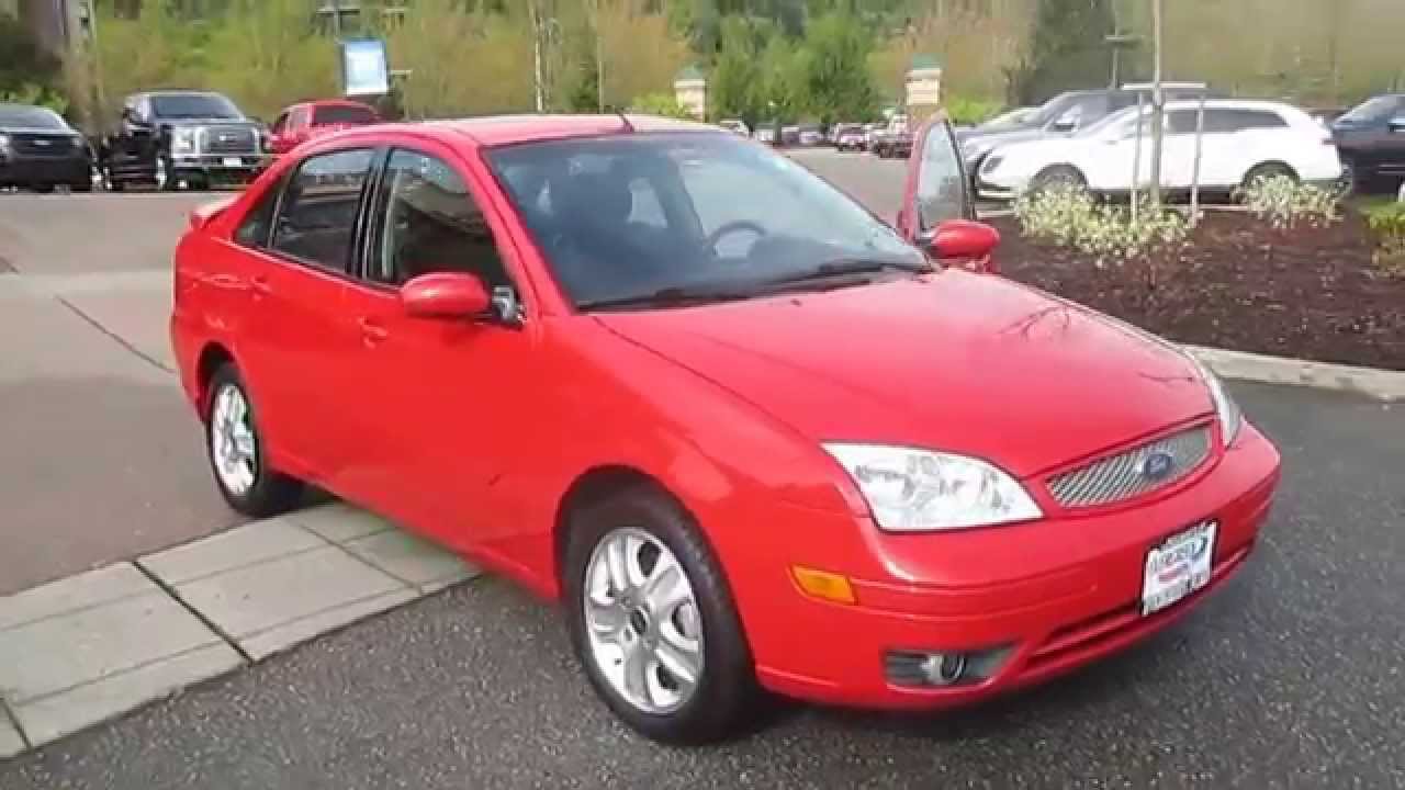 2006 Ford Focus, Red - STOCK# 15-1436A - Walk around - YouTube