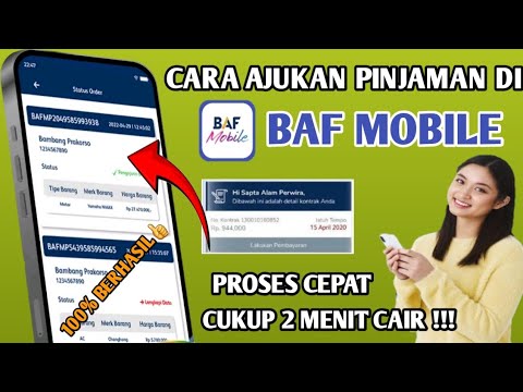 Baru !! Cara Ajukan Pinjaman Di Baf Mobile Proses Cepat Cair 2024 - YouTube