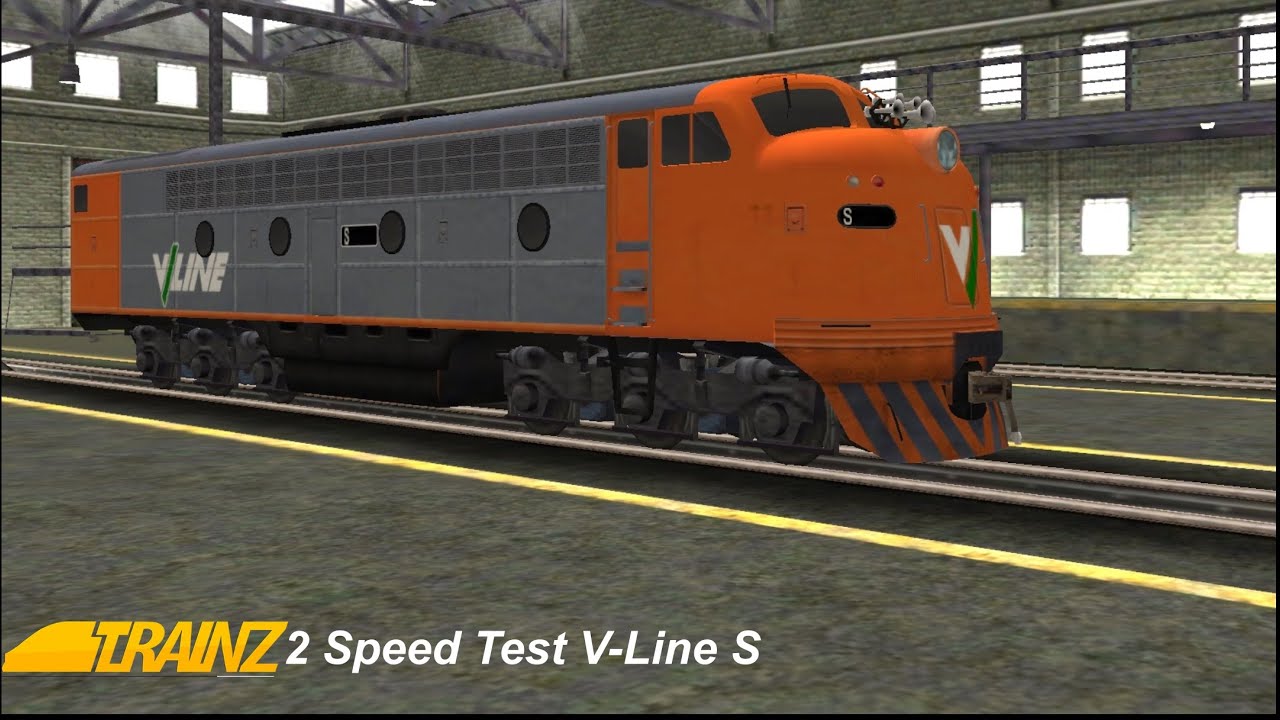 Trainz 2 Speed Test: V-Line S - YouTube