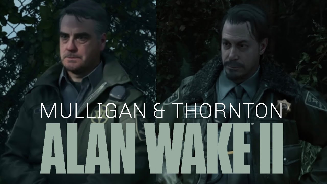 Alan Wake 2: Mulligan & Thornton Boss Battle w/ Saga Anderson - YouTube