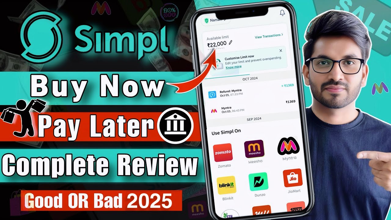 Simpl Pay Later App Review | Best buy now pay later app | credit ...