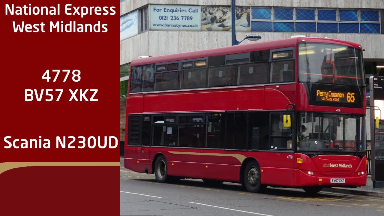 NXWM 4778 BV57 XKZ Scania N230UD ZF - YouTube