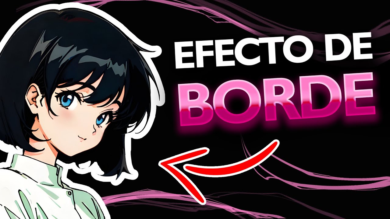 Te enseño a poner Bordes a tus dibujos - YouTube