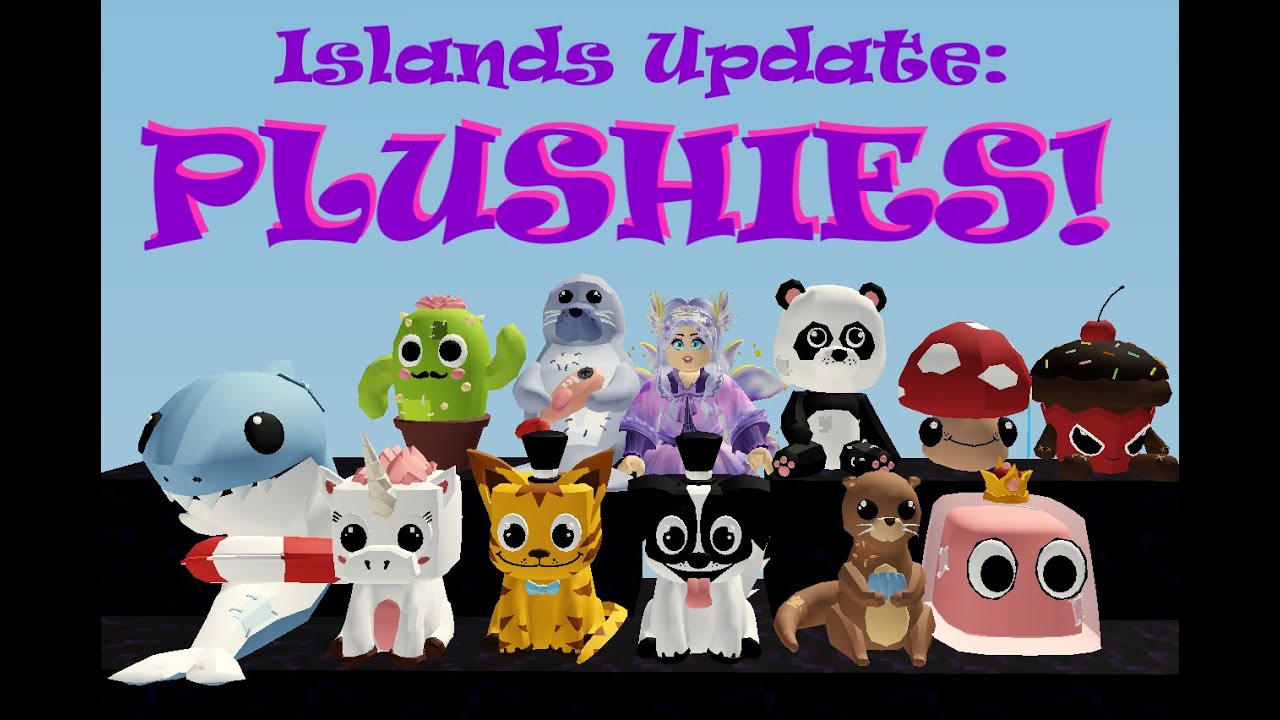 Plushies & New Blocks Update! - Roblox Islands - YouTube