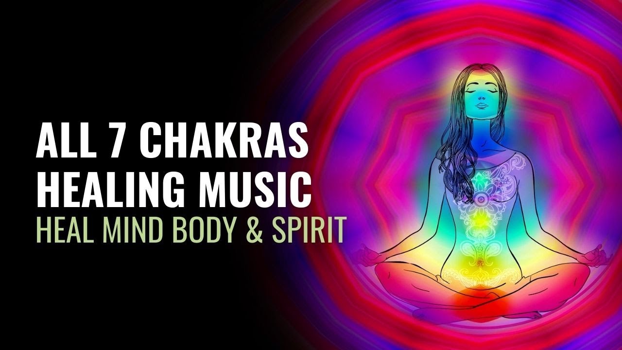 Kundalini Awakening | All 7 Chakras Healing Music | Full Body Aura ...