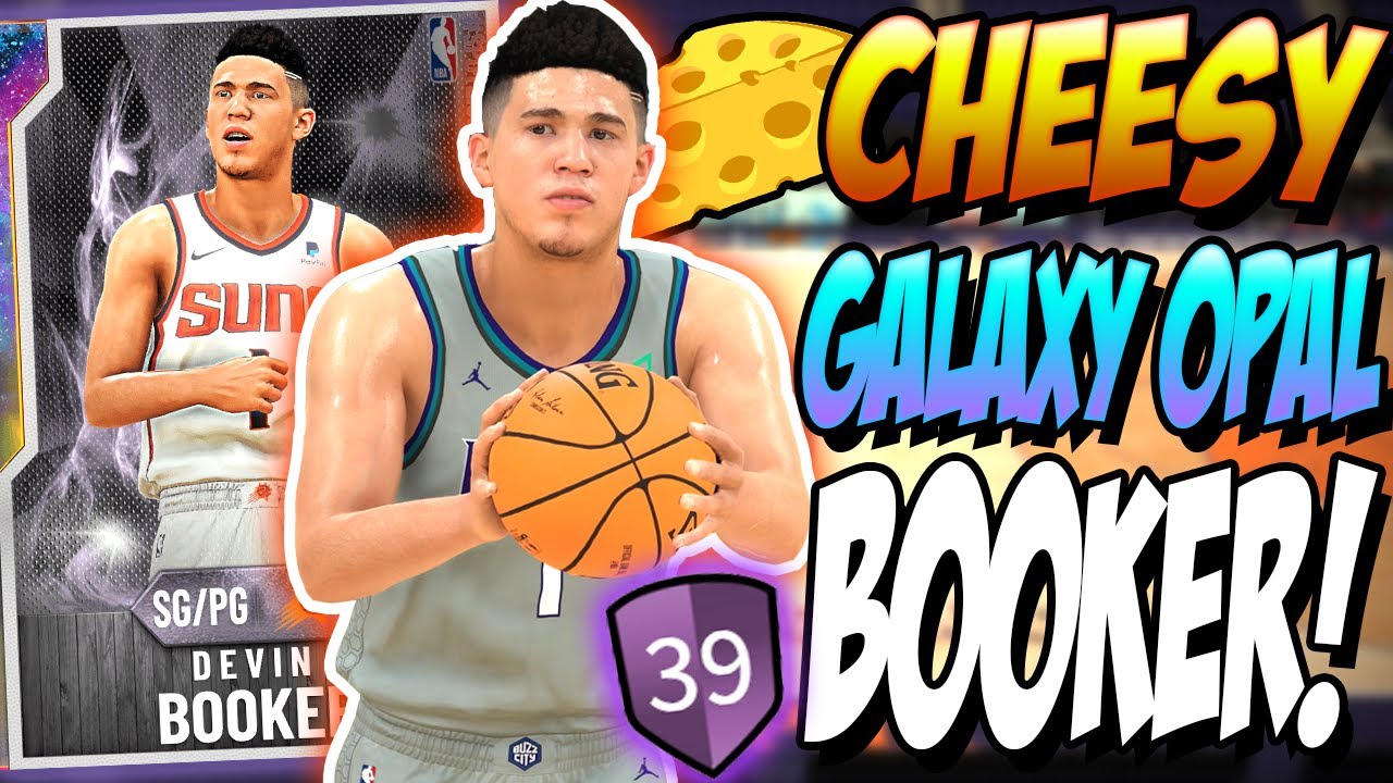 GALAXY OPAL DEVIN BOOKER GAMEPLAY! CHEESERS WANT THIS! NBA 2K20 MYTEAM ...