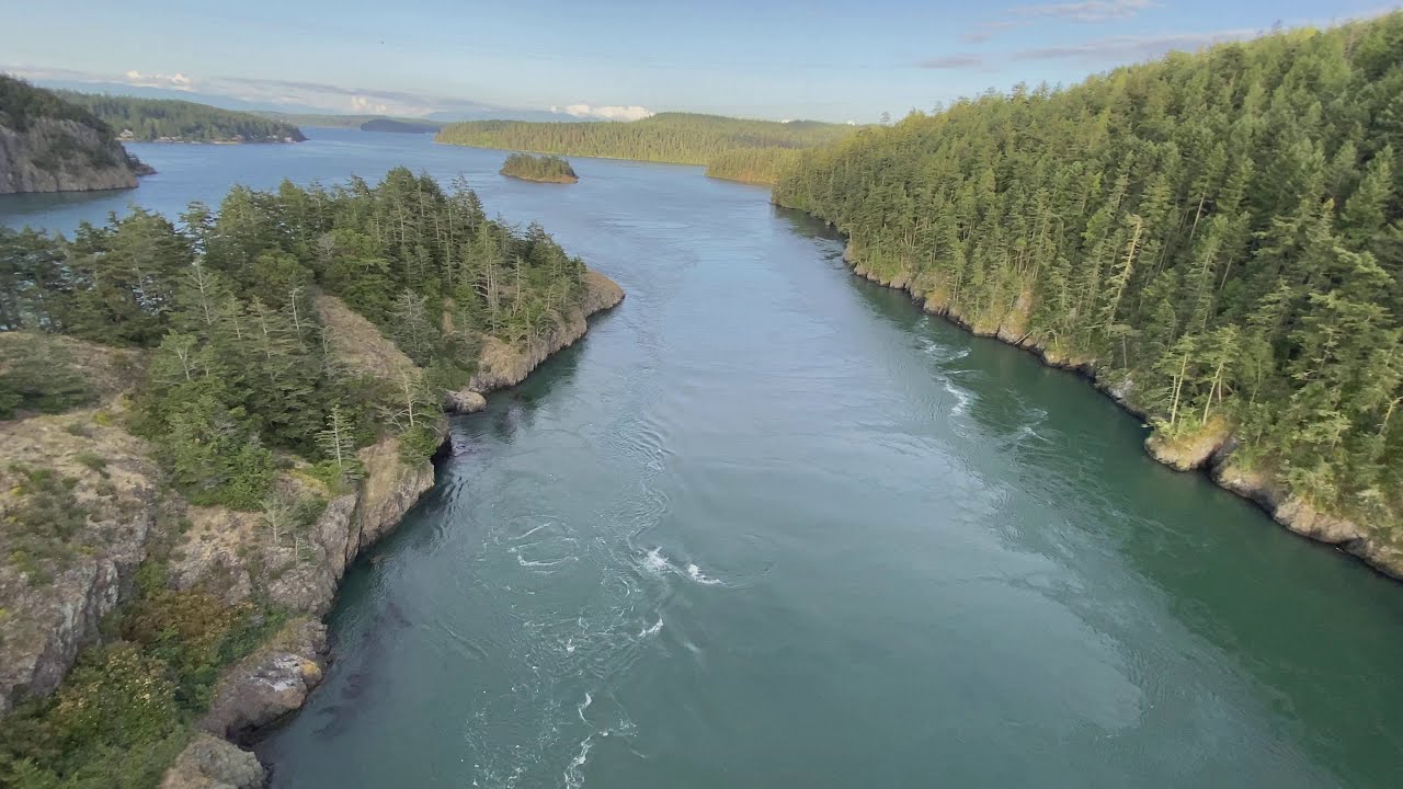 Deception Pass Bridge of Death Extreme Whirlpools 4K UHD - YouTube