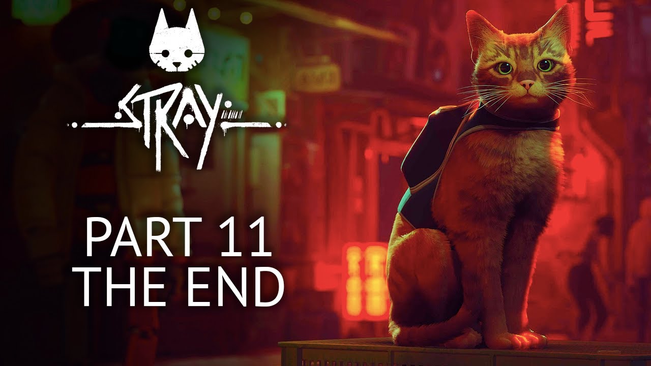 Stray | Chapter 12 - Control Room | Let's Play | Part 11 | THE END ...