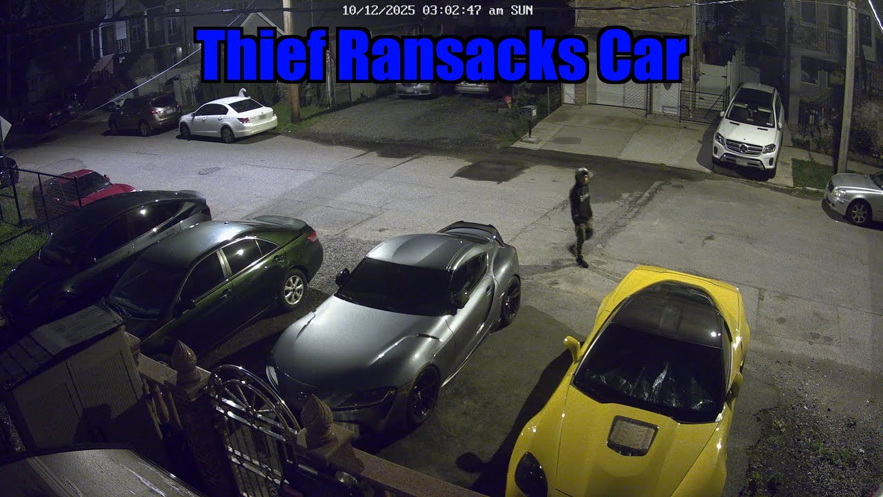 A Thief Ransacked my Neighbor's Car - YouTube