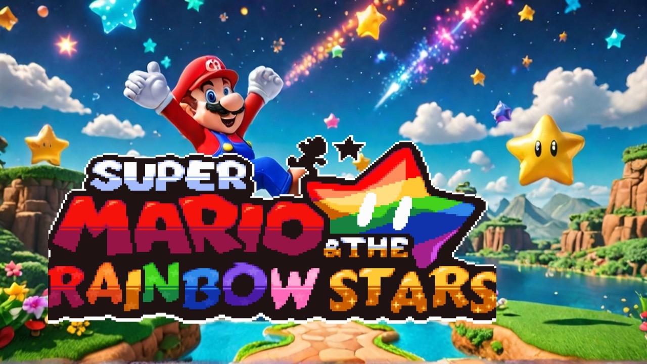 Super Mario and the Rainbow Stars: A Colorful Adventure - YouTube