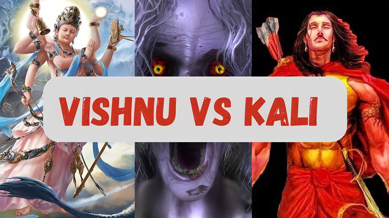 Vishnu VS Kali Purush 🔥 || Kavita Part 1 || @lofiedit #kalki #vishnu 🔱 - YouTube