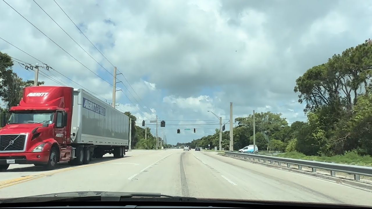 Heading to Walmart || Happy Friday Driving at Edward Road Fort Pierce ...