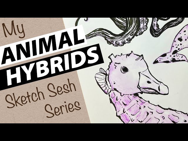 Cute Animal Hybrids Drawings