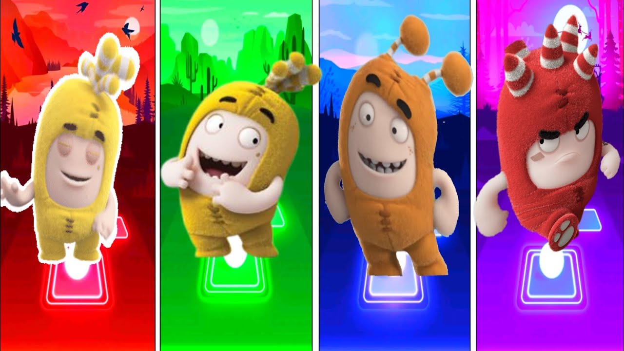 ODDBODS YELLOW 🆚 ODDBODS EXE 🆚 ODDBODS OREGON 🆚 ODDBODS RAD TILES HOP ...