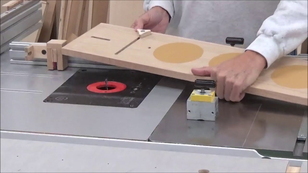 Straight Line / Taper Jig - YouTube