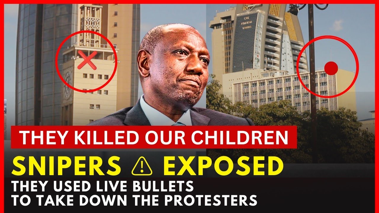 😢EXPOSED KILLER || 2 SNIPERS SPOTTED During The GenZ Anti Financial ...