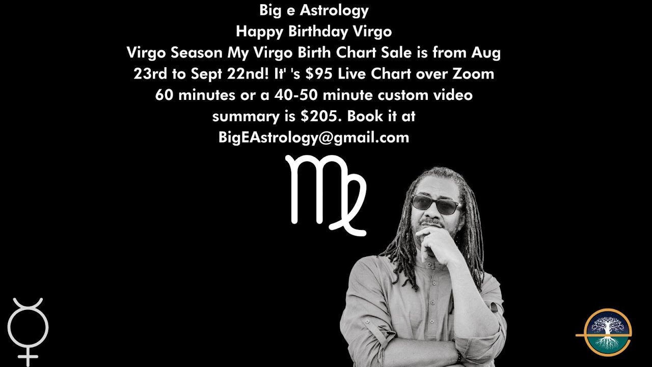 Virgo Birth Chart Sale Aug 23rd to Sept 22nd #astrology #virgo # ...