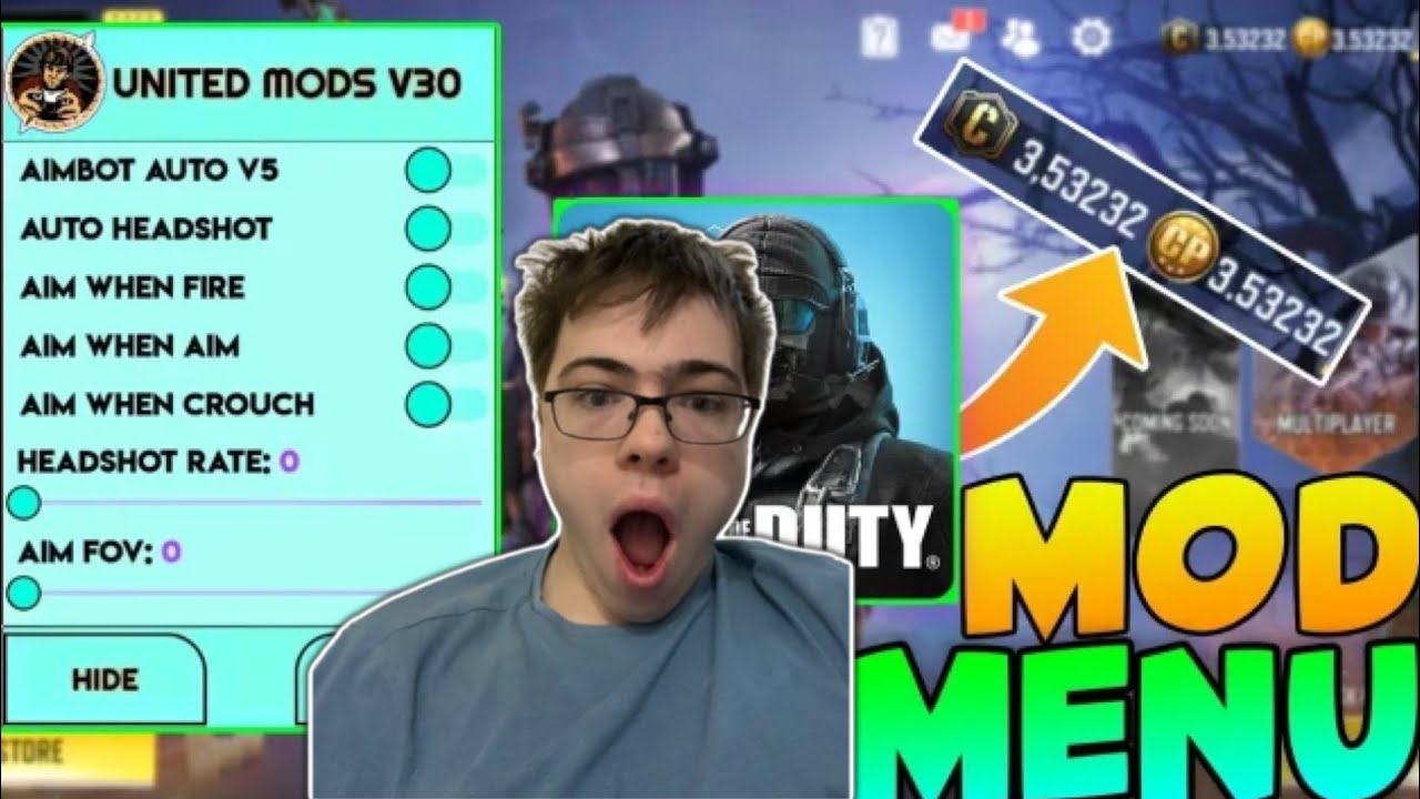 Cod Mobile Hack Mod Menu Aimbot Wallhack Esp Ios Android Updated
