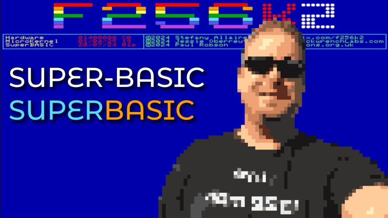 Foenix F256K2 - Superbasic Exploration - event command - YouTube