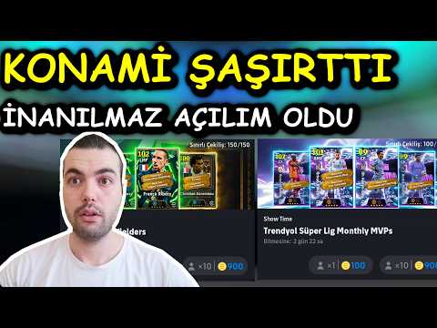 KONAMİ ŞAŞIRTTI 😲BUGÜN GELENLER VE UNUTULMAZ PAKET AÇILIMI  (eFootball 2026 Mobile)
