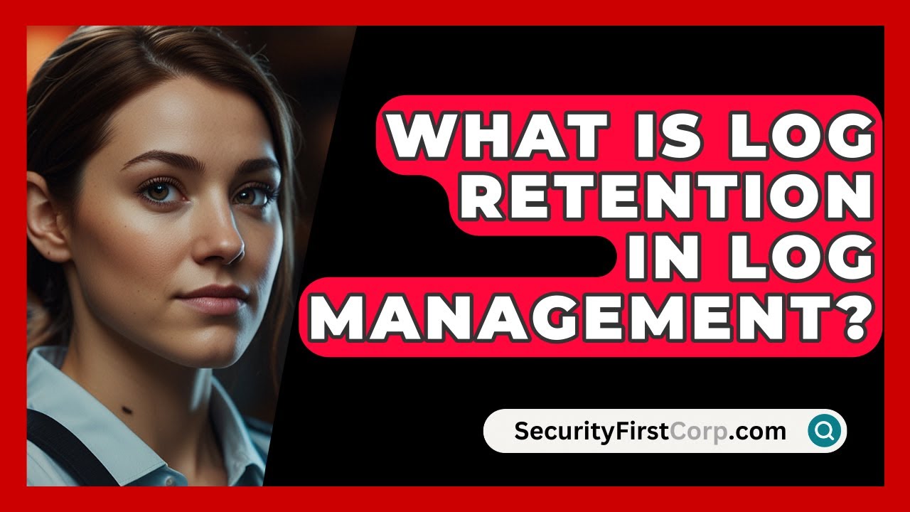 What Is Log Retention In Log Management? - SecurityFirstCorp.com - YouTube