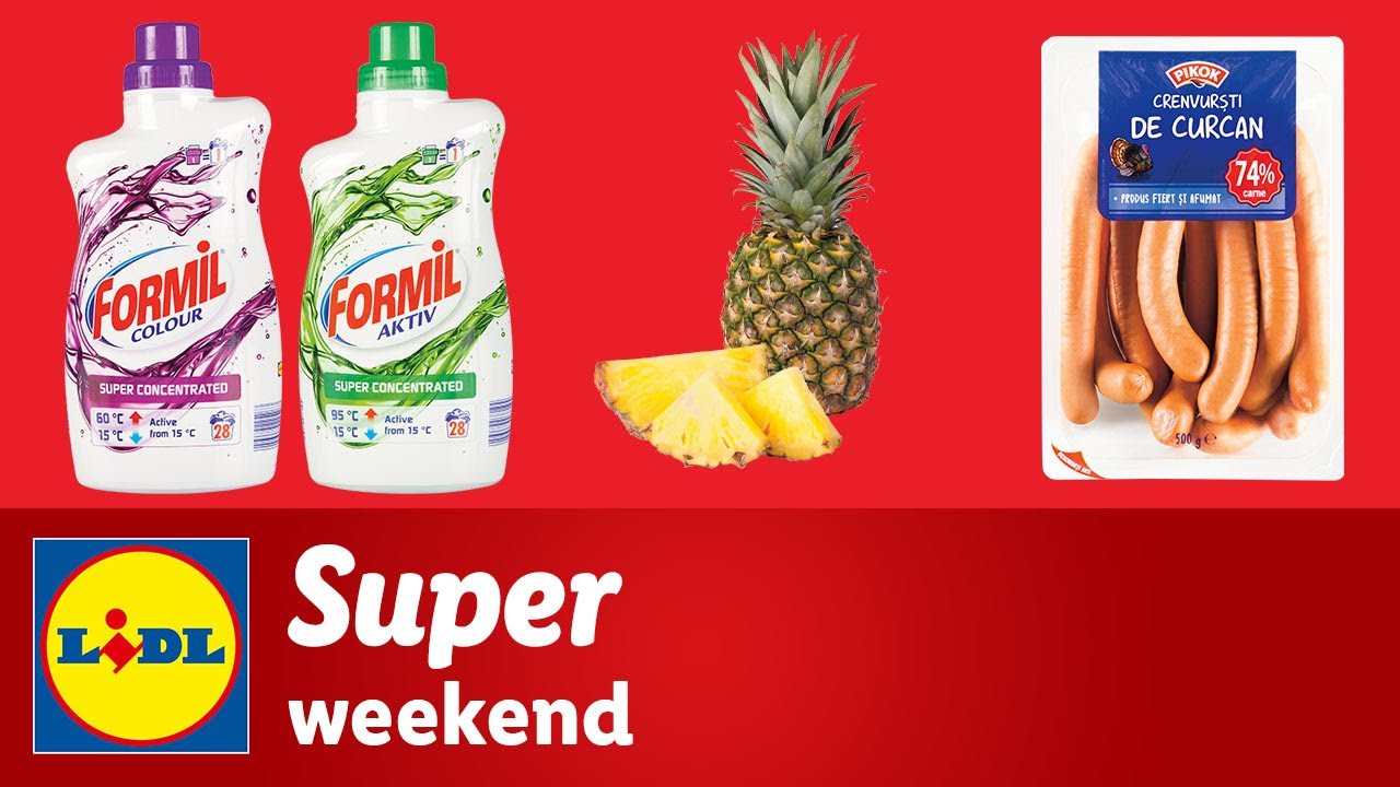 Super Weekend la Lidl • din 9 Ianuarie 2021 - YouTube