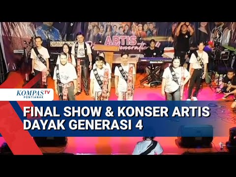 Final Show & Concert Artis Dayak Generation 4 Resmi Dibuka di Rumah Radakng Pontianak