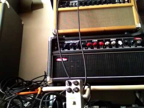 Amazing crazy Dumble sound, brown note amp and ac booster - YouTube
