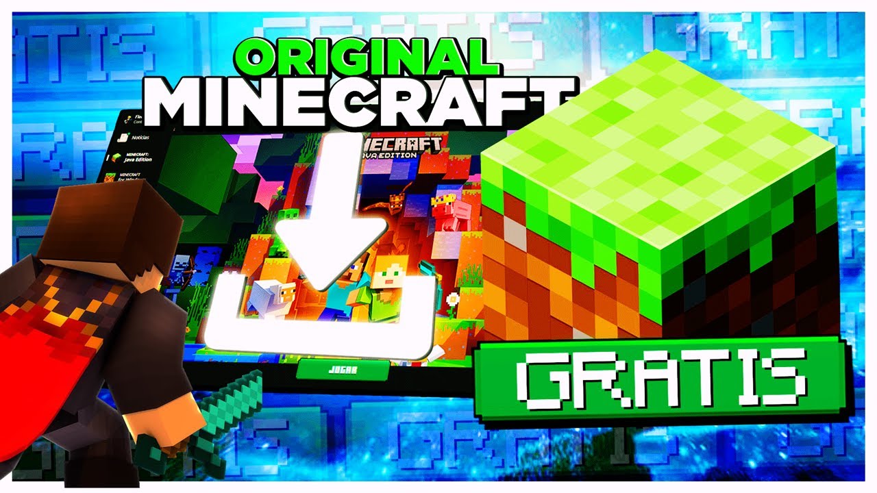O Melhor MÉtodo De Conseguir Minecraft Original De GraÇa 2022