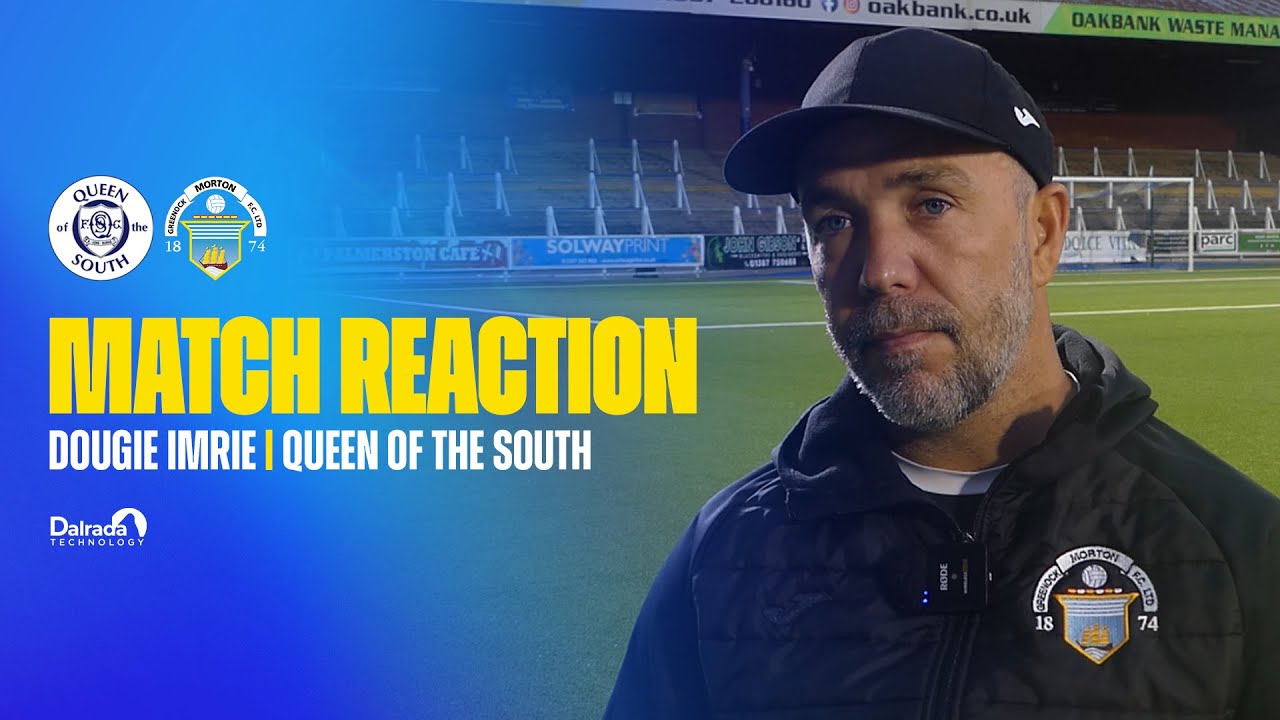 Dougie Imrie | Post Match | Queen of the South - YouTube