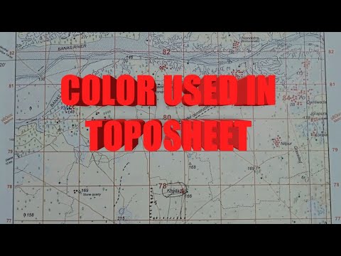 COLOUR USE IN TOPOSHEET - YouTube